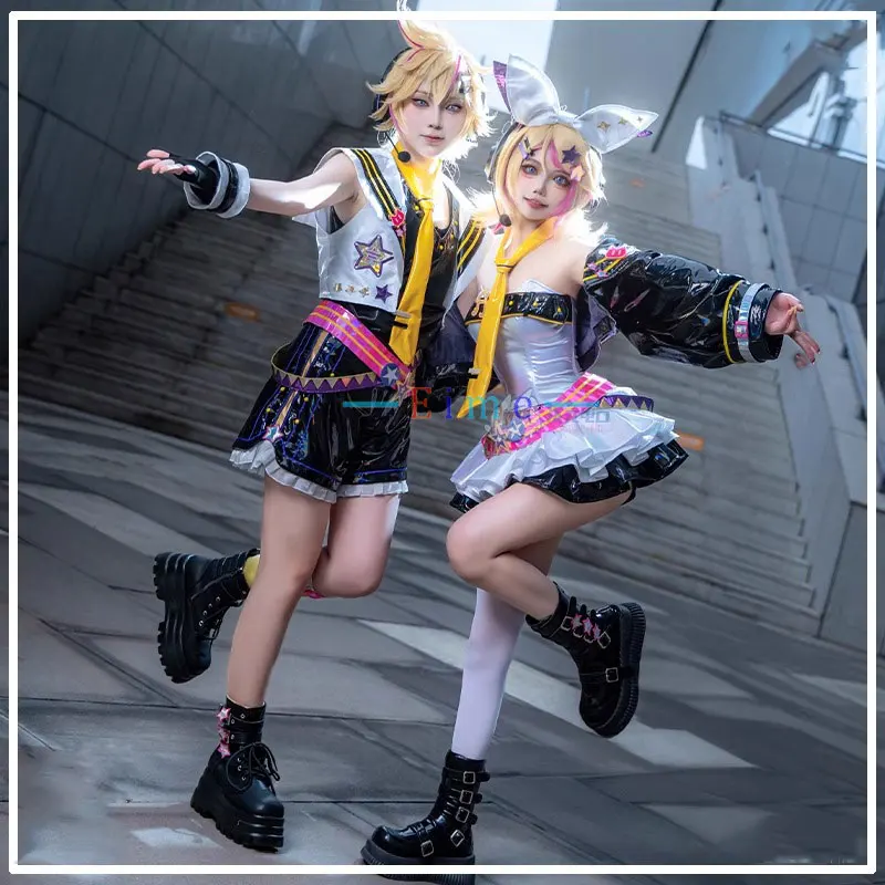 Muse-Dash-Rin-Len-Cosplay-Costume-Twins-Party-Role-Play-Vestu-rio-Jogo ...