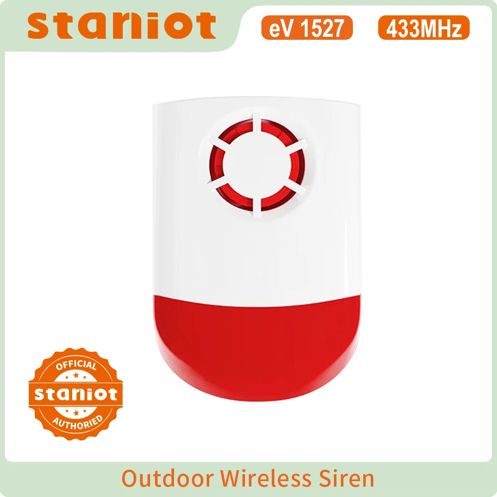 Wireless Outdoor Waterproof Flash Siren Sound | Outdoor Siren Alarm ...
