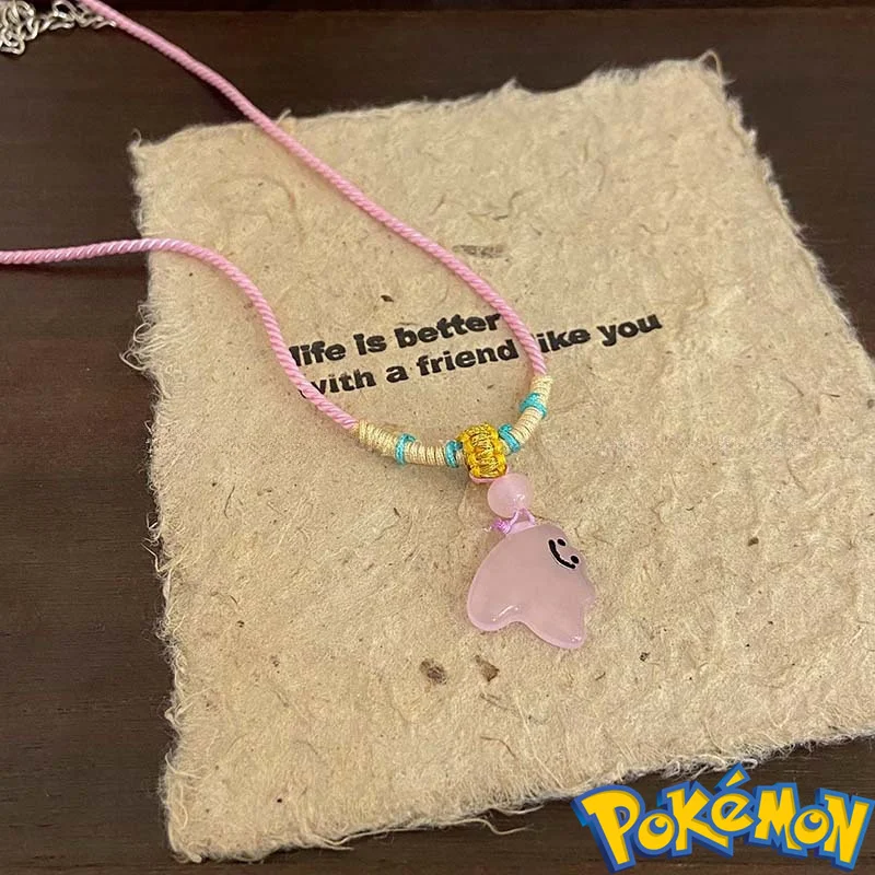 Cute-Fashion-Ditto-Pokemon-Pendant-Necklace-Cosplay-Decorate-Jewelry ...