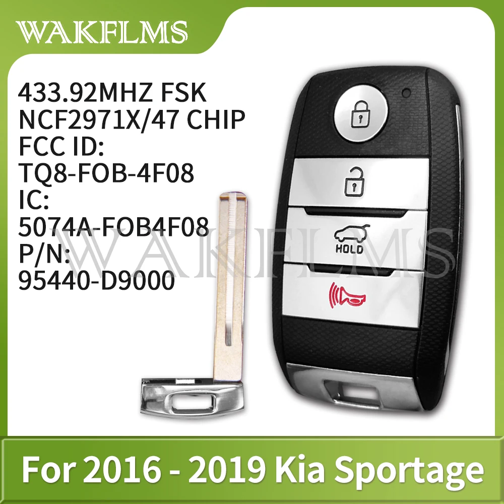 95440-D9000-For-KIA-Sportage-2016-2017-2018-2019-Proximity-Keyless ...