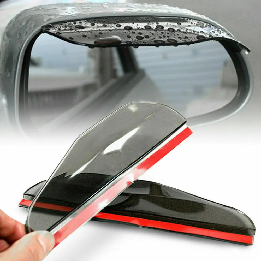 Universal Car Rearview Mirror Rain Eyebrow Auto Car Rear View Side Rain ...