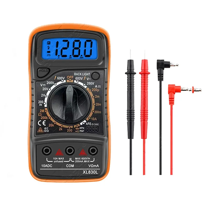 LCD-Digital-Multimeter-AC-DC-Voltage-Diode-Freguency-Multitester ...