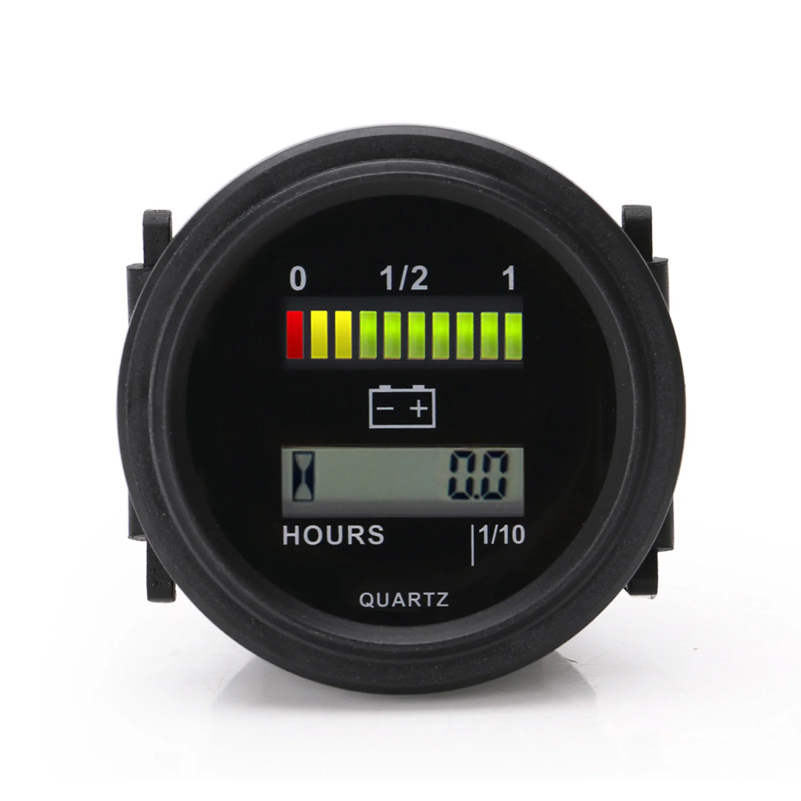 Motorcycle-Digital-Lcd-Hour-Meter-with-LED-Battery-Indicator-Gauge-Work ...