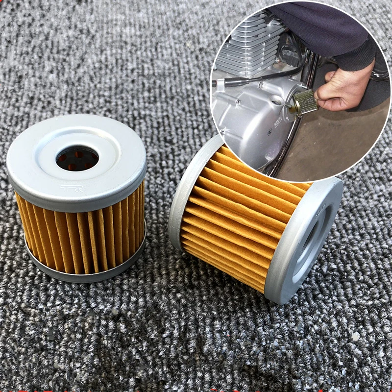Motorcycle Engine Oil Filter For HJ125K GN125 EN125 GS125 HJ GN EN 125 ...