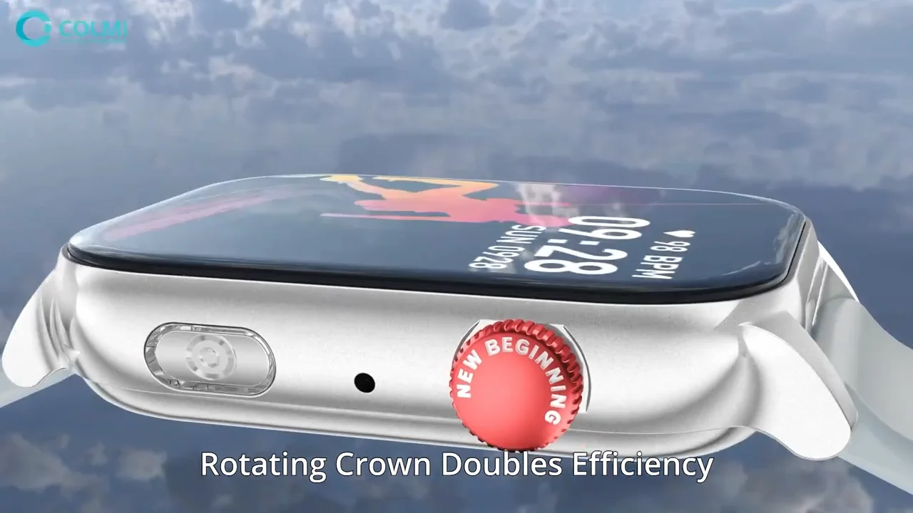 COLMI P78 Smartwatch 1.95'' Amoled Display Voice Calling and Flashlight ...