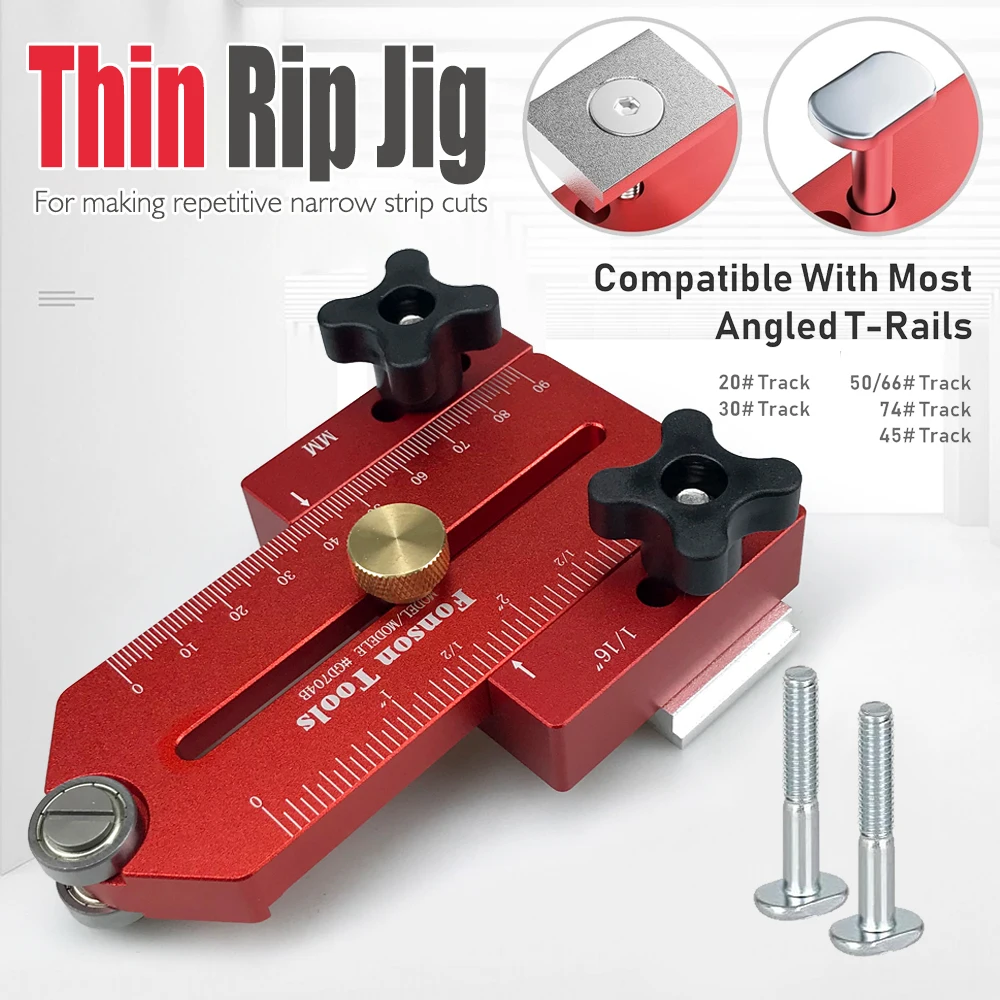 Extended-Thin-Rip-Jig-Table-Saw-Jig-Guide-for-Repeat-Narrow-Strip-Cuts ...