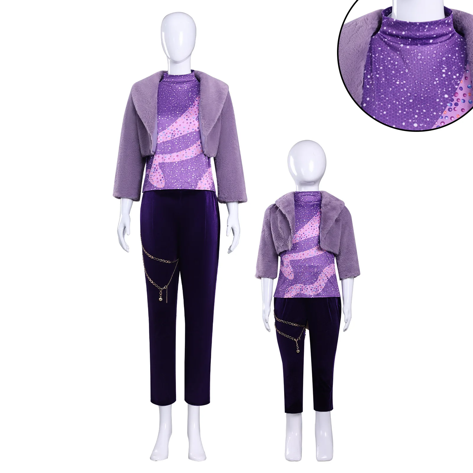 Zootopia 2 Gazelle Purple Set Disfraz de Cosplay Cos Personaje Disfraz ...