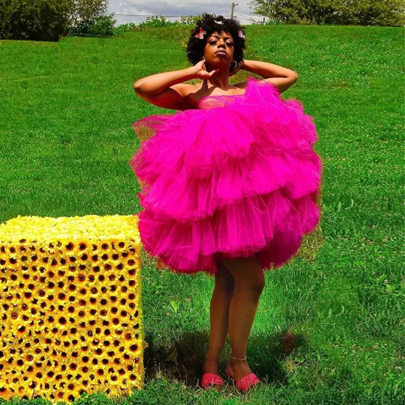Pink Can Can Dress