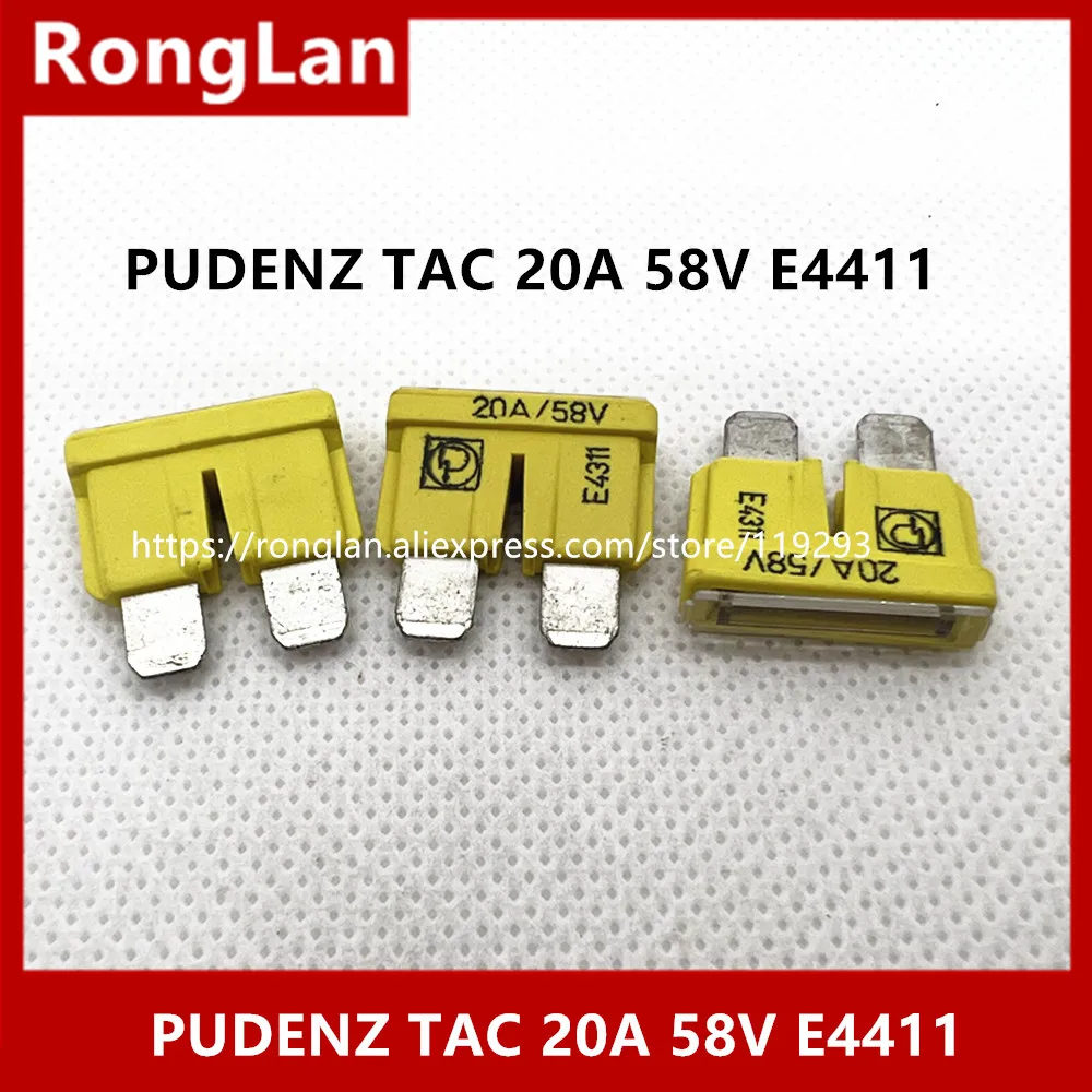 ZOB-PUDENZ-TAC-20A-Germany-58V-import-medium-auto-fuse-E4411-142-6185 ...