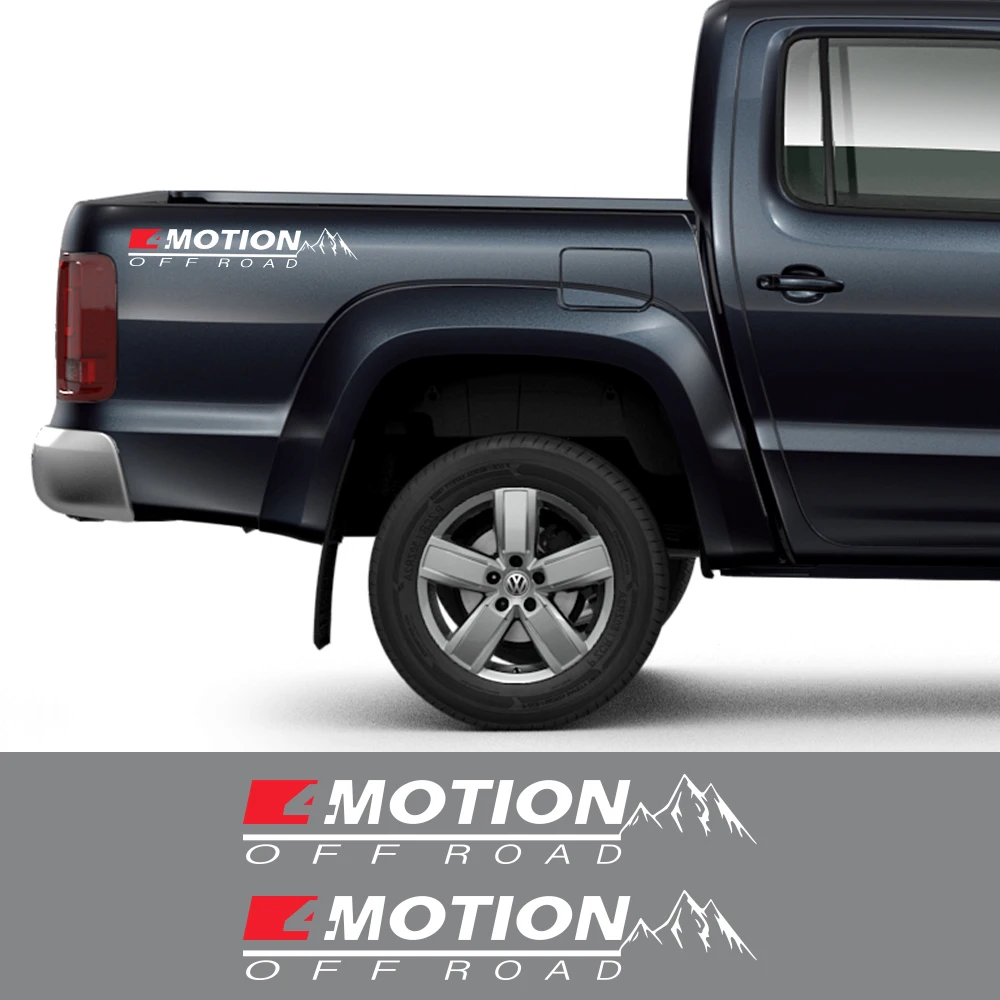 Car-Sticker-For-Volkswagen-VW-Amarok-V6-4Motion-Tdi-Pickup-Body-Side ...