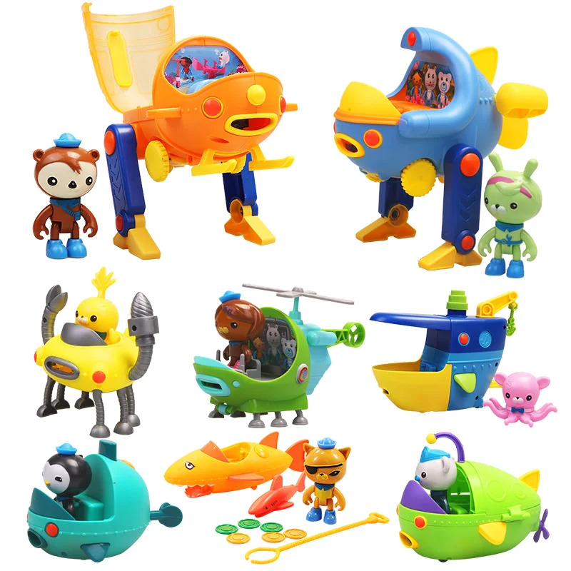 人気上昇中 Octonauts Octopod Playset | 8 Pieces Including Deep Sea Captain ...