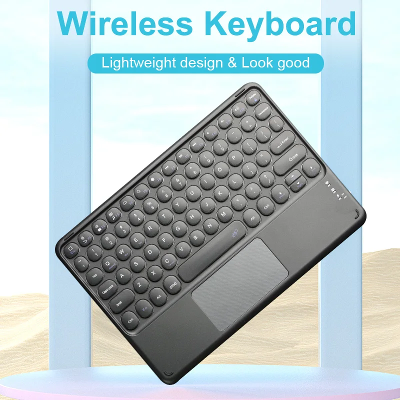 Wireless-Bluetooth-keyboard-Mini-portable-rechargeable-Keyboard-for ...