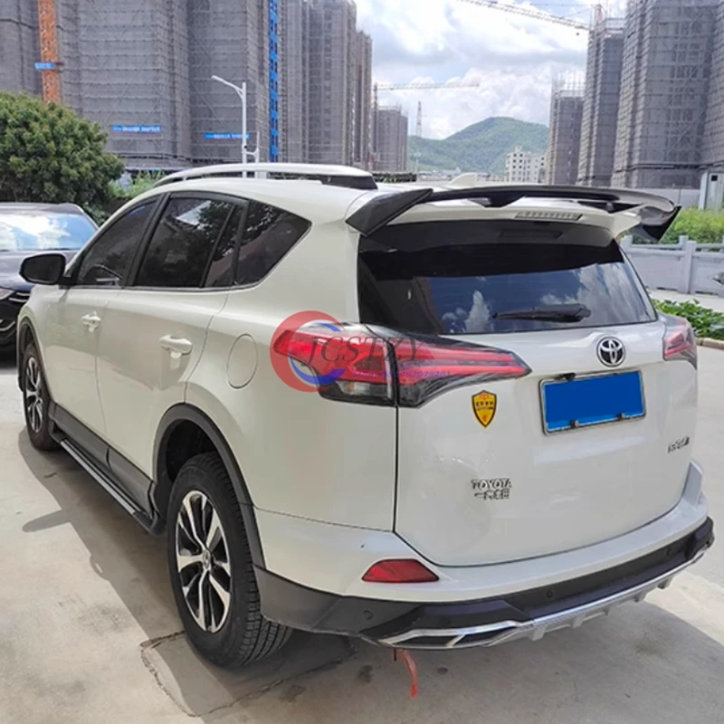 ABS Plastic Rear Roof Spoiler Trunk Wing Body Kit Accessories For ...