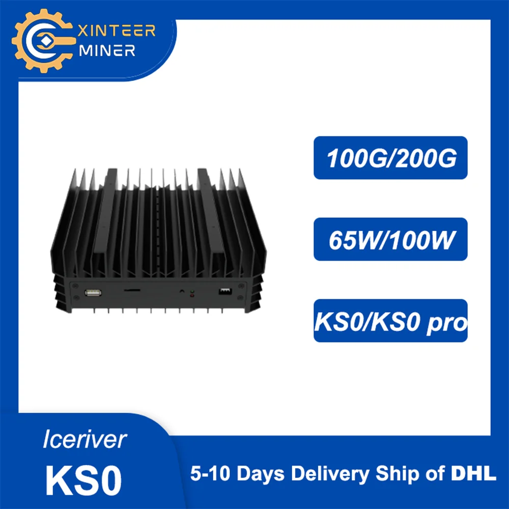 New-Used-IceRiver-KAS-KS0-100G-KS0-pro-200G-Asic-Miner-Kaspa-Mining ...