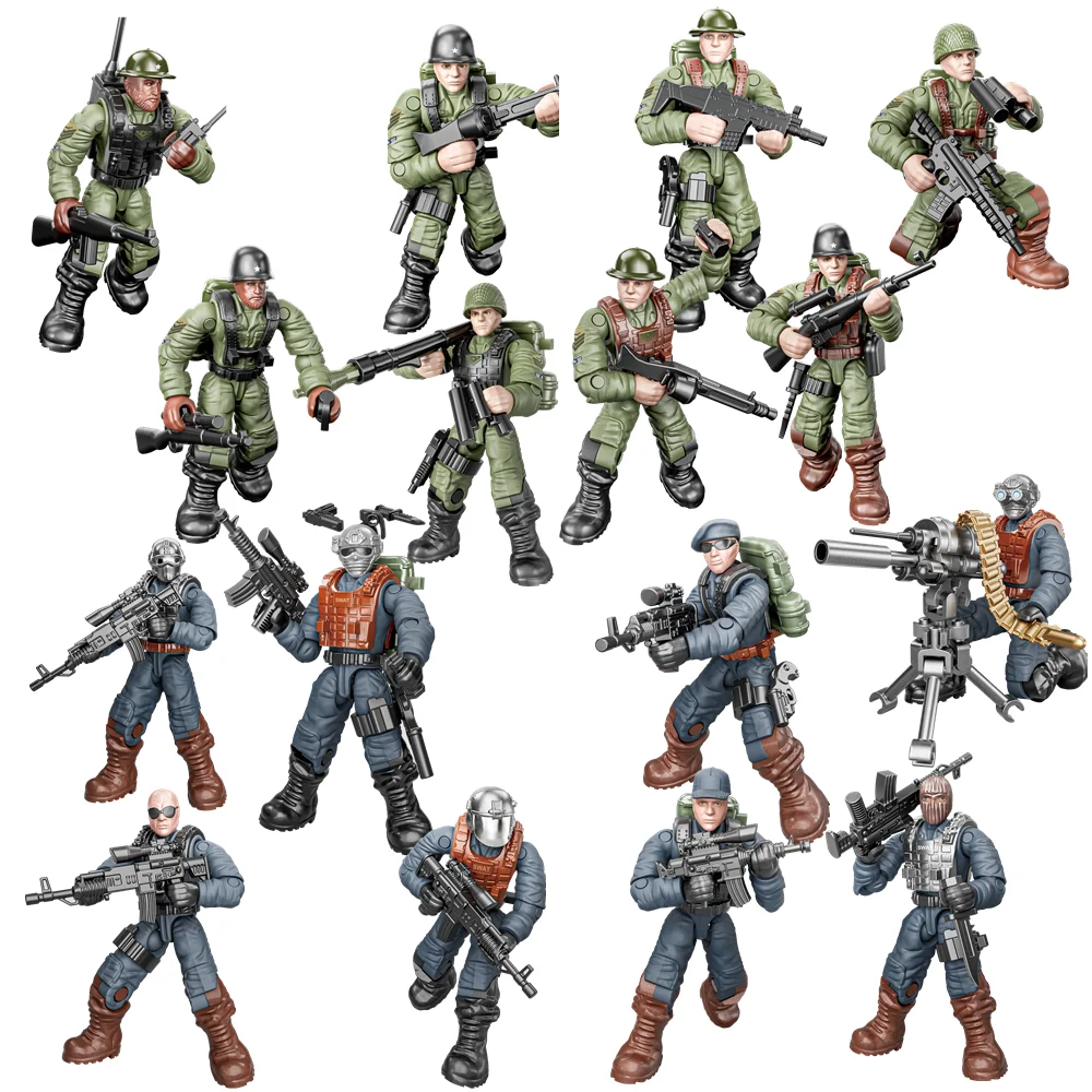 World War 2 WW2 Army Military Soldiers City Police SWAT Special Forces ...