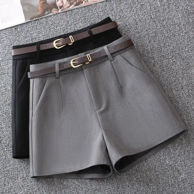 Suit Shorts Bootcut Shorts Women's Spring Autumn New 2023 Fashion High ...