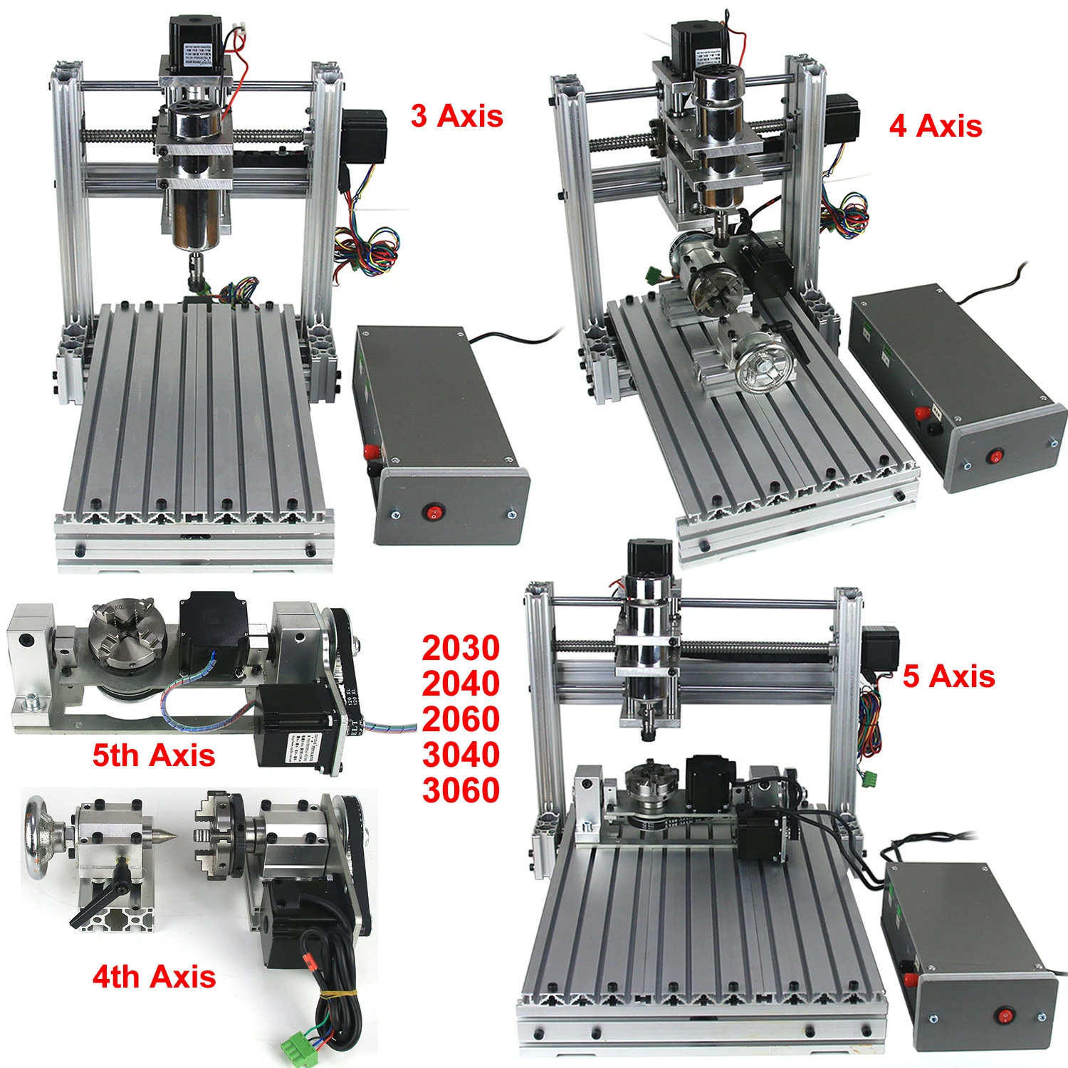 USB-5-Axis-Mini-CNC-Router-3020-3040-3060-6030-Wood-Engraving-Machine ...