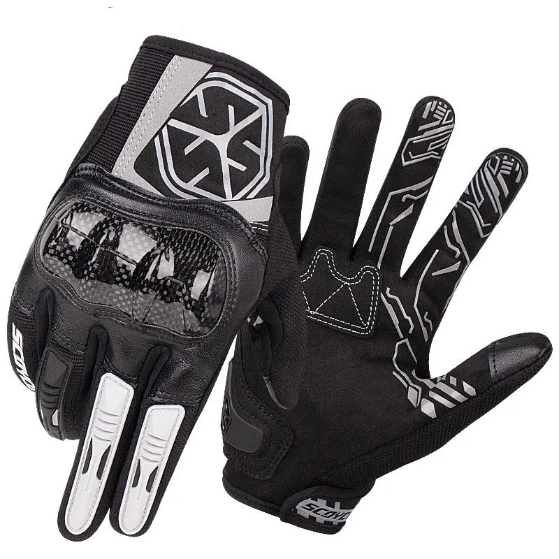 Summer-SCOYCO-Motorcycle-Cool-Gloves-Carbon-Fiber-TPU-Protection ...