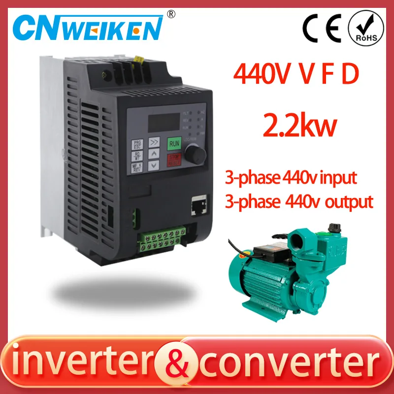 Frequency-Inverter-440V-2-2kw-11KW-VFD-Variable-Frequency-converter ...