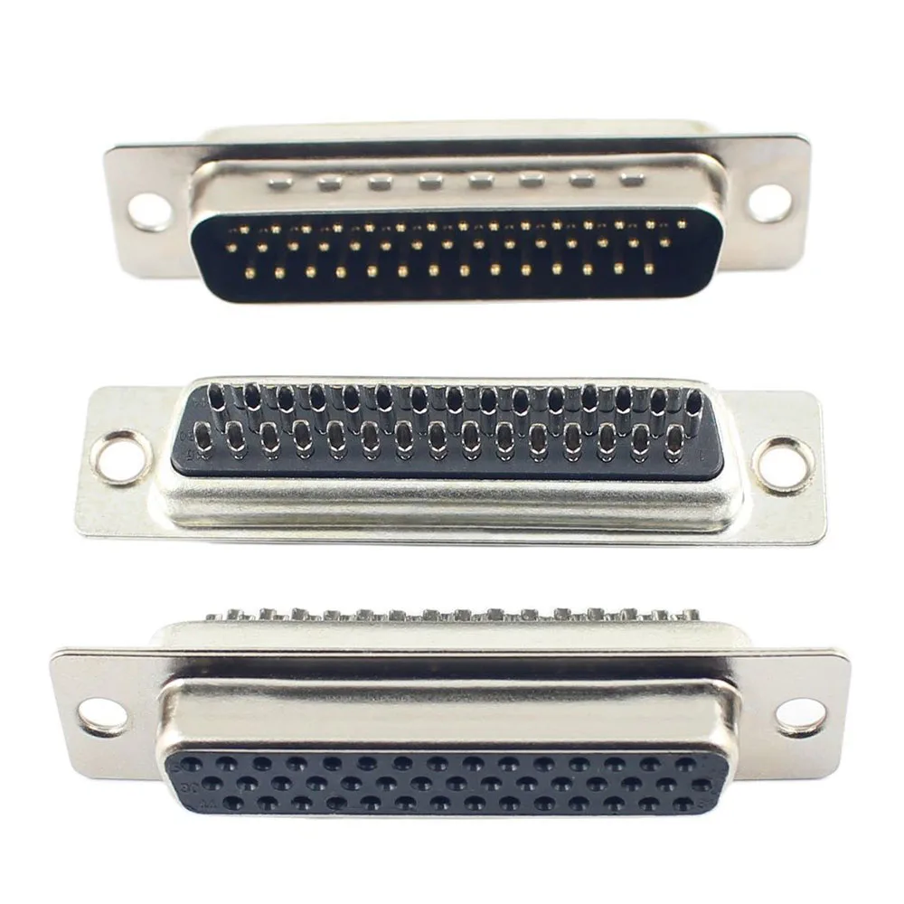 D-SUB-HD-5-buah-DB44-44-Pin-Pria-Wanita-standar-jenis-Solder-soket ...