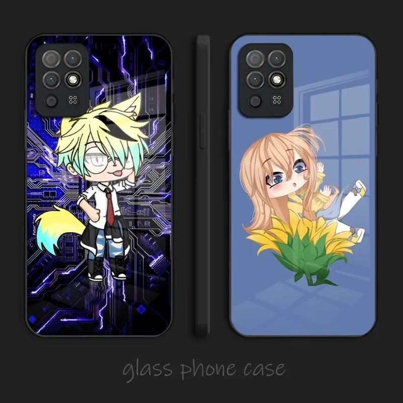 Social Game Gacha Life Phone Case Glass For Huawei P30 P40 P50 P20 ...