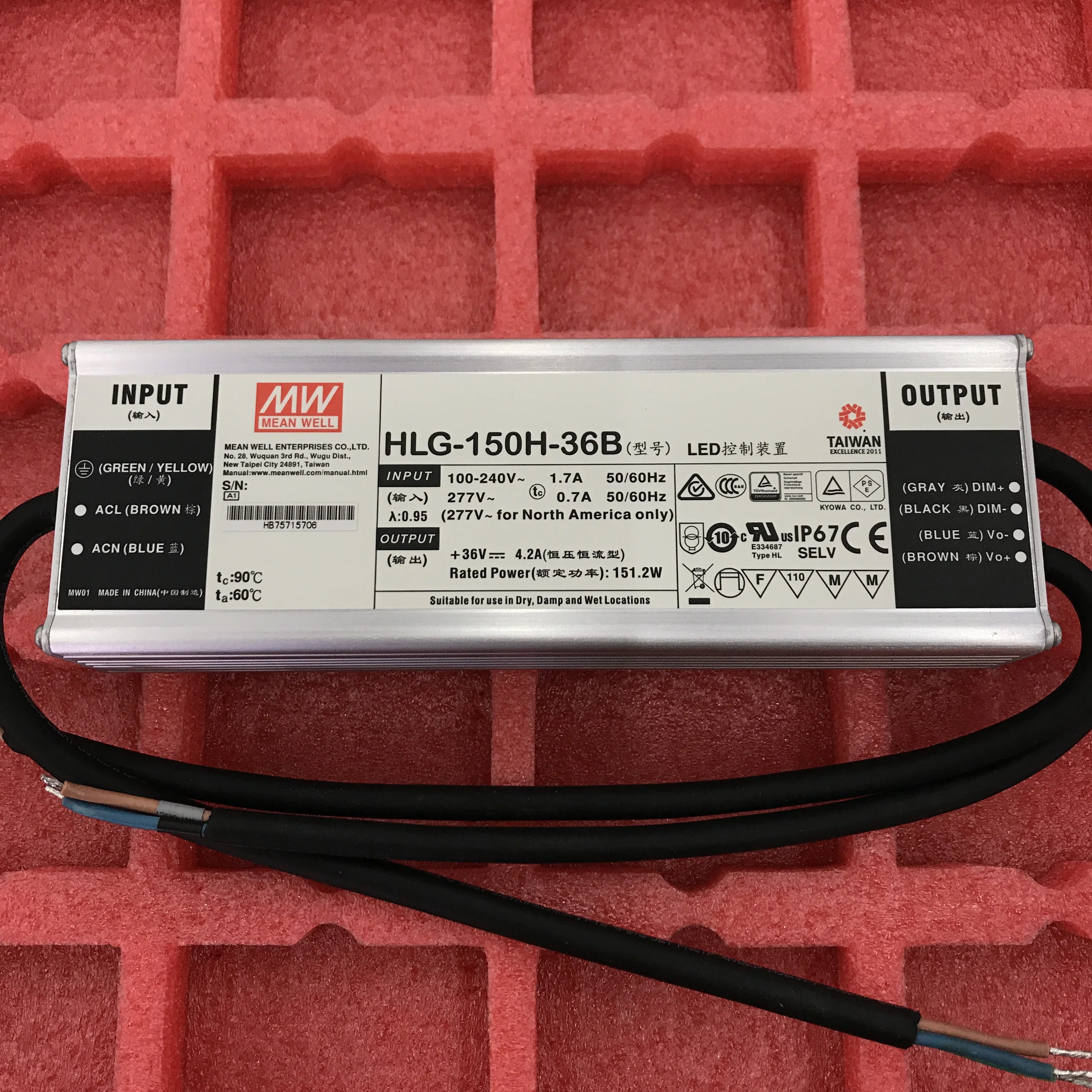 MEAN-WELL-LED-power-supply-HLG-150H-HLG-150H-12B-HLG-150H-15B-HLG-150H ...