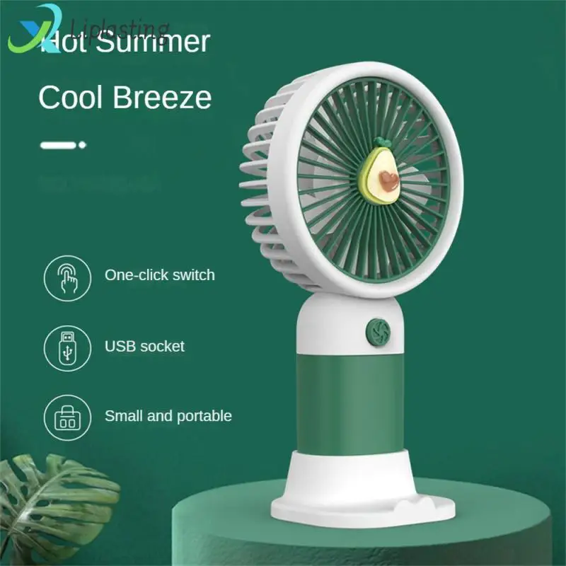 Rechargeable-Fan-Light-Low-Noise-Operation-Handheld-Small-Fan-Base ...