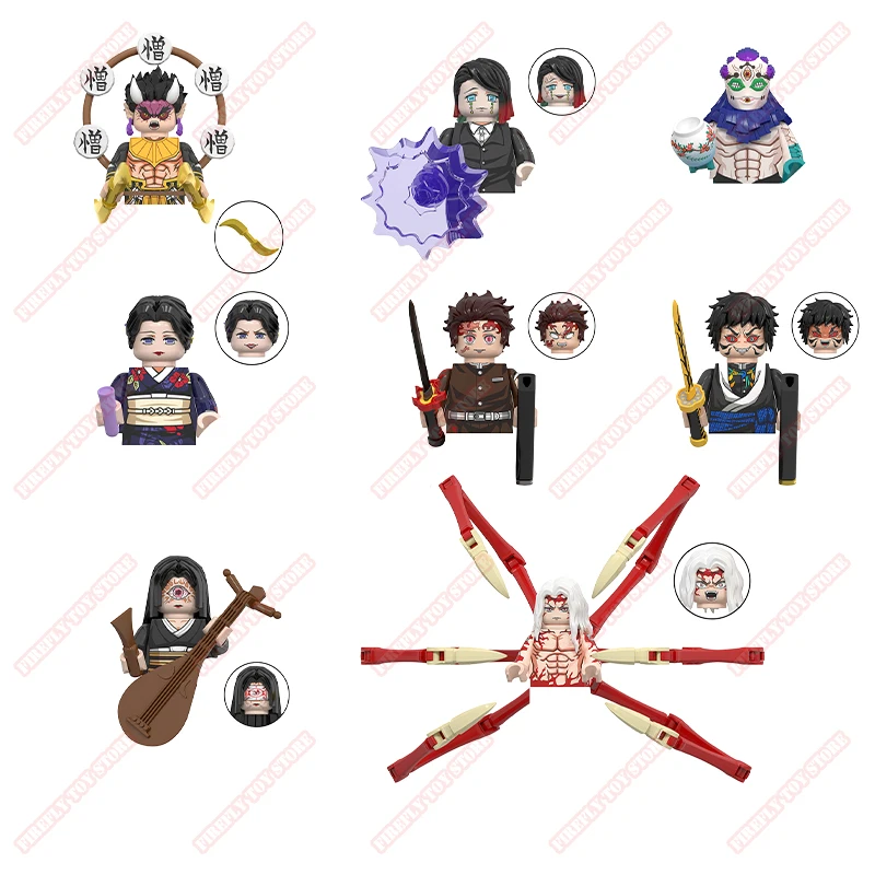 Demon Slayer Animation Game Peripheral Toys Nakime Enmu Kaigaku Tamayo ...
