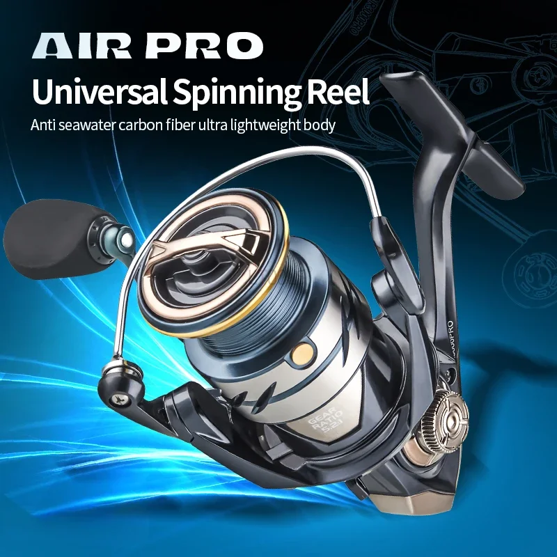 Carbon-168g-Fishing-Reels-Ball-Bearings-6-1BB-8KG-Max-Drag-5-2-1-Carbon ...