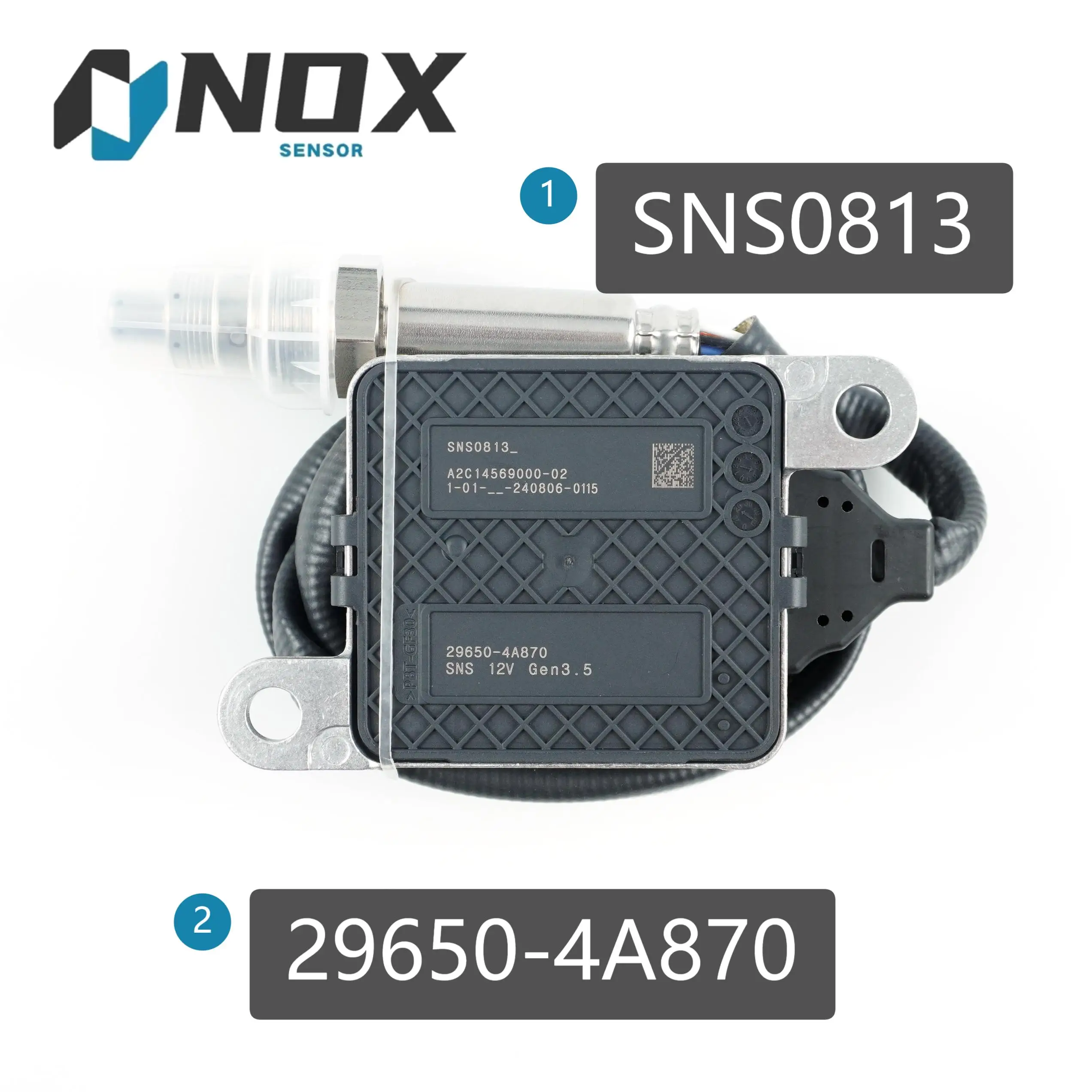29650-4A870 Brand New Nox Sensor A2C17247900-02 296504A870 For 2017 ...