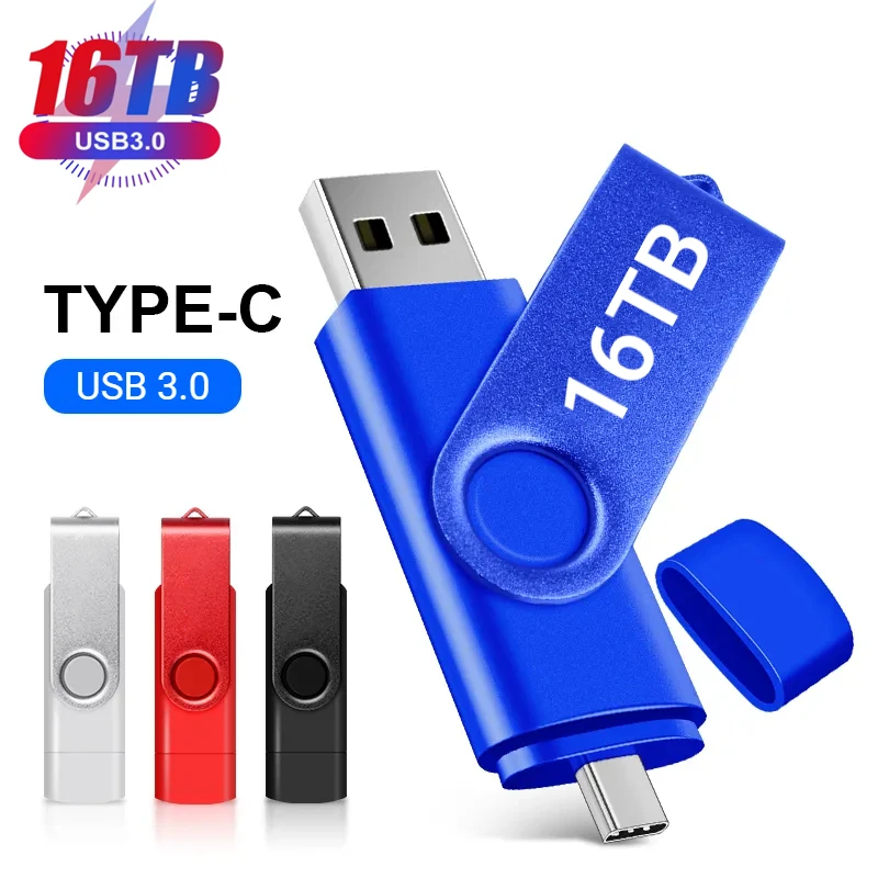 USB-Flash-Drive-2TB-High-Speed-3-0-Pen-Drive-4TB-OTG-TYPE-C-Dual ...