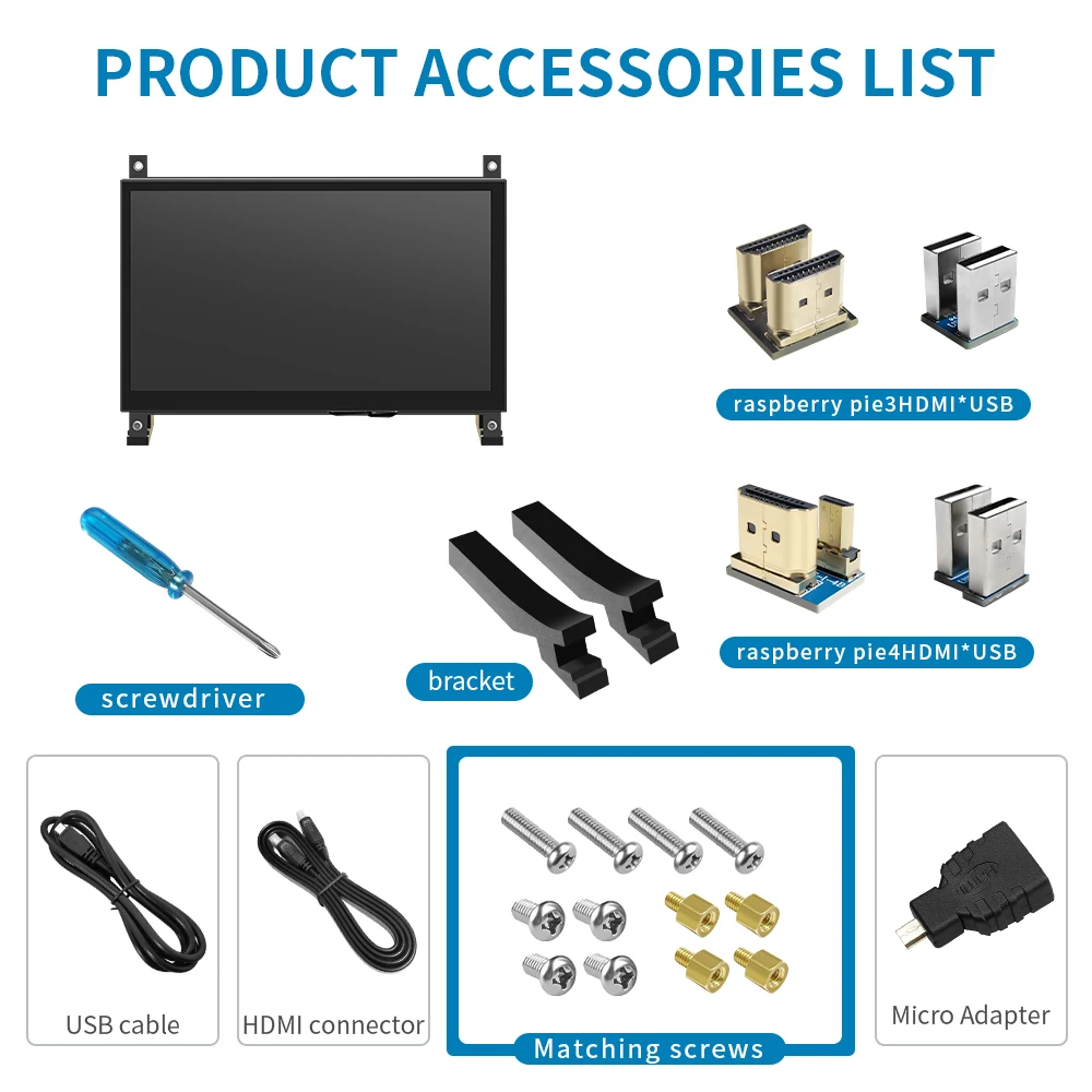Computer Monitor Parts List
