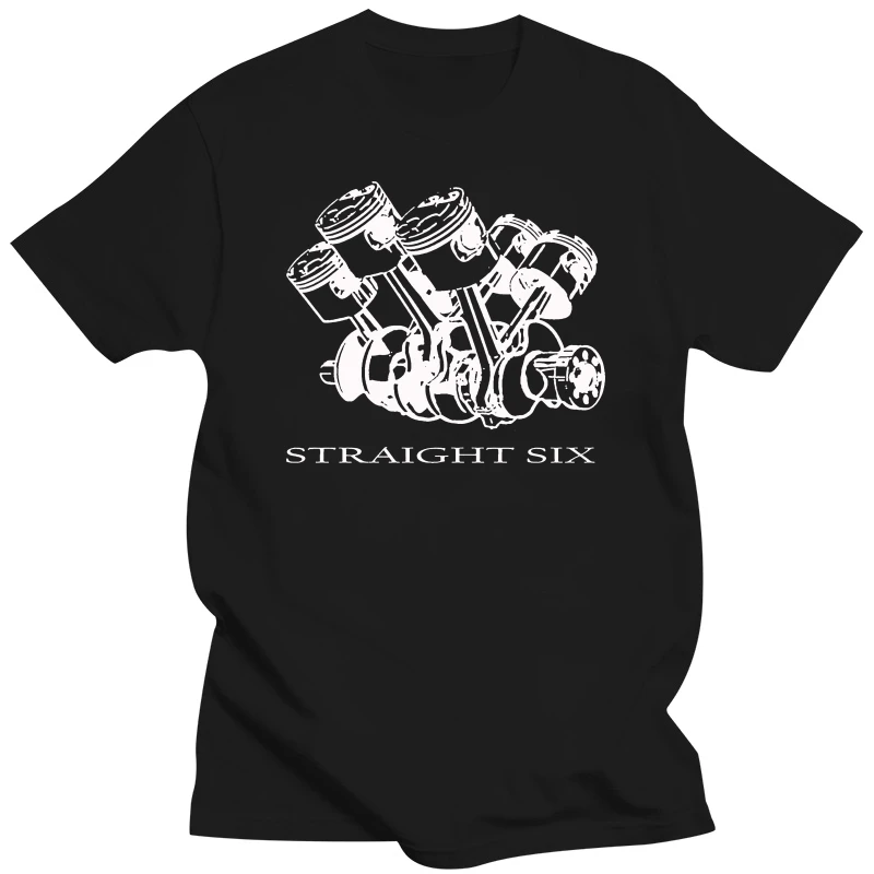 2019-New-Brand-Hot-NWT-STRAIGHT-SIX-ENGINE-T-Tee-Shirt-Motor-Car-Freak ...