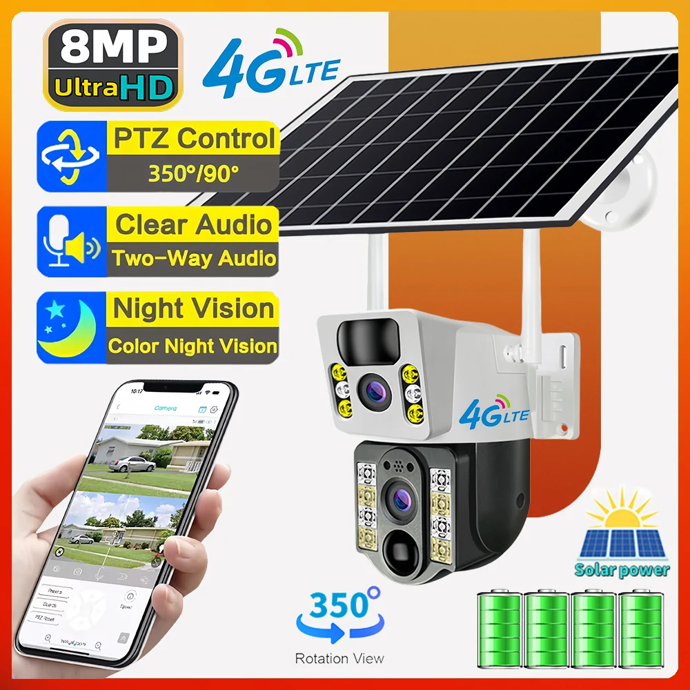 4G-SIM-Card-Solar-Camera-WIFI-Wireless-Camera-CCTV-4K-Dual-Lens-8MP-HD ...