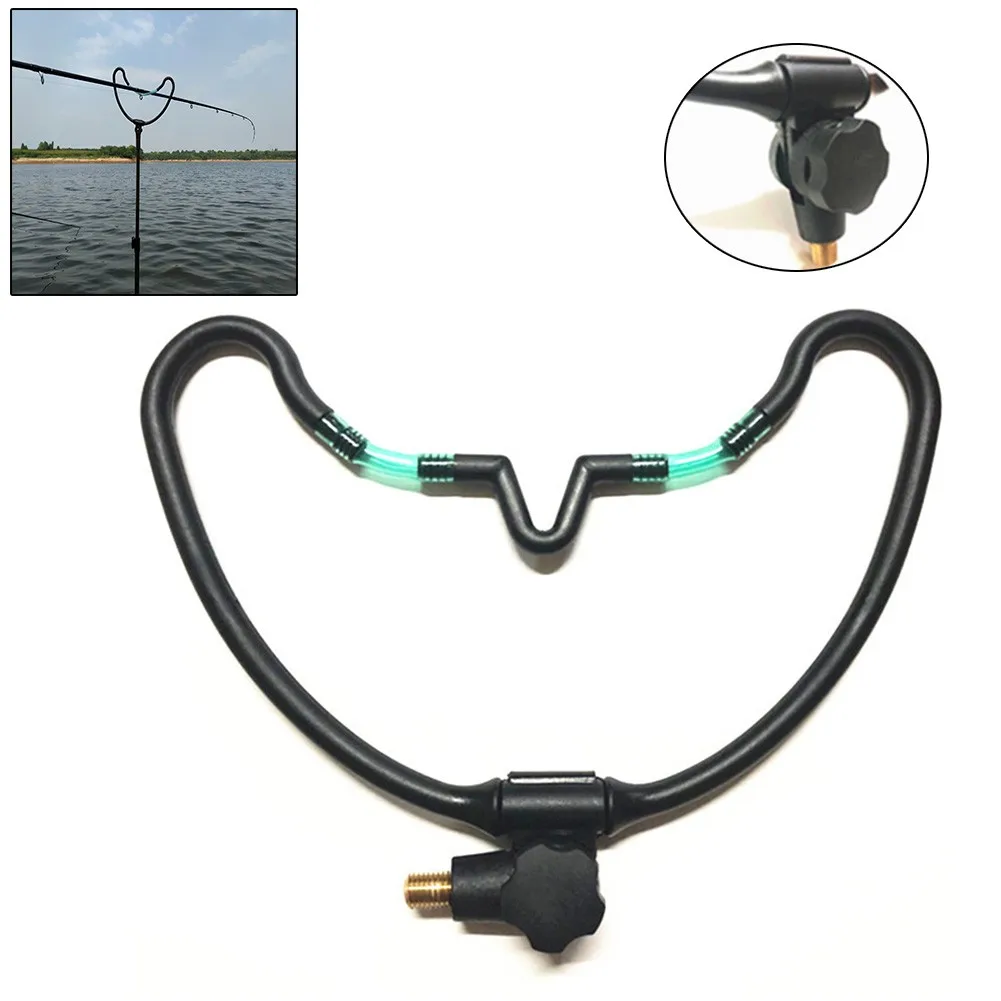 New Fishing Rod Holder Pole Bracket Stand Support Outdoor Rest Carp ...