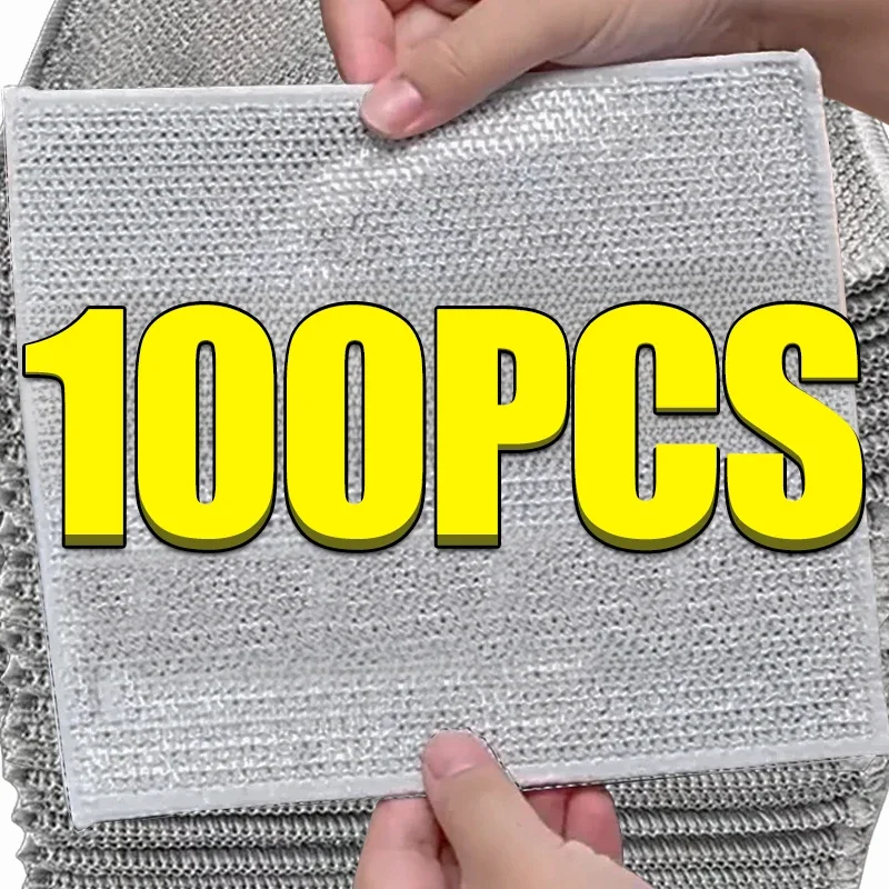 Trapos-de-limpieza-de-alambre-de-acero-de-Metal-para-el-hogar-malla-de ...