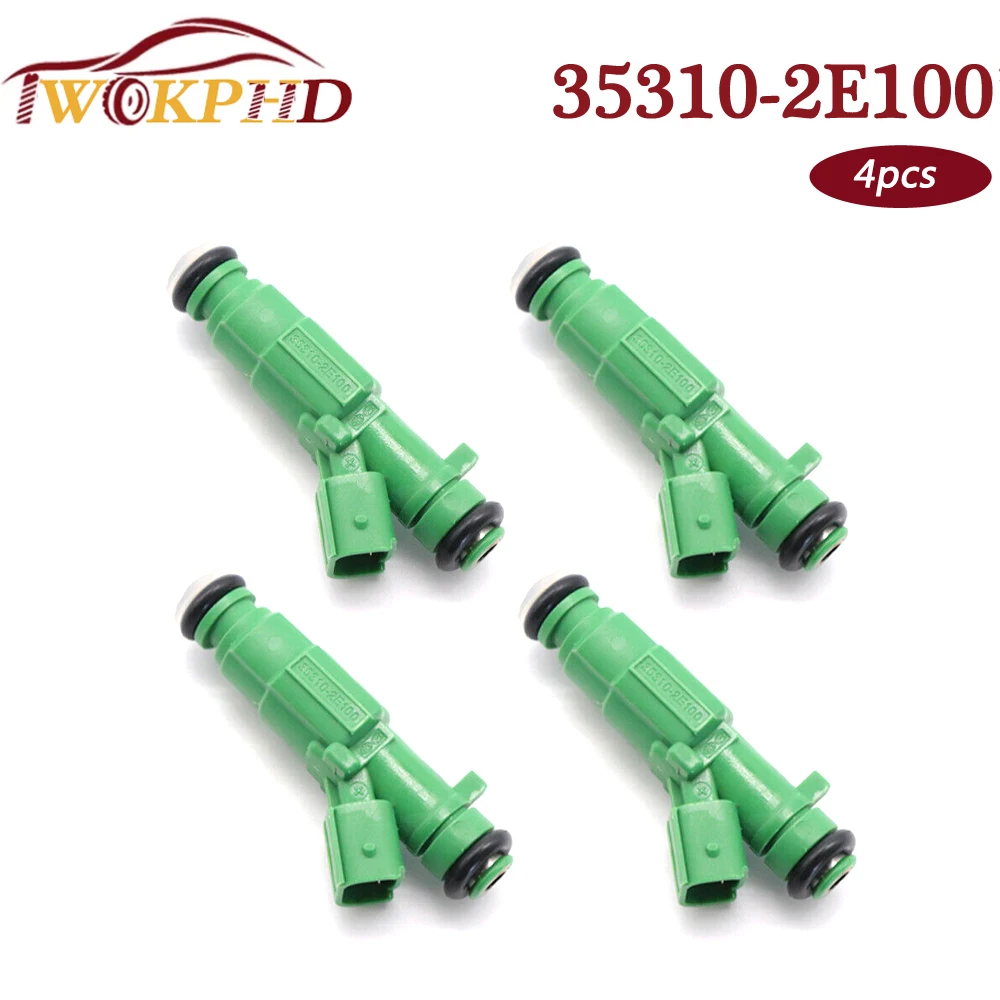 NEW Fuel Injector Nozzle 4pcs/lot 35310-2E100 Fit For HYUNDAI ELANTRA 1.8L L4 2011 2012 2013 ...