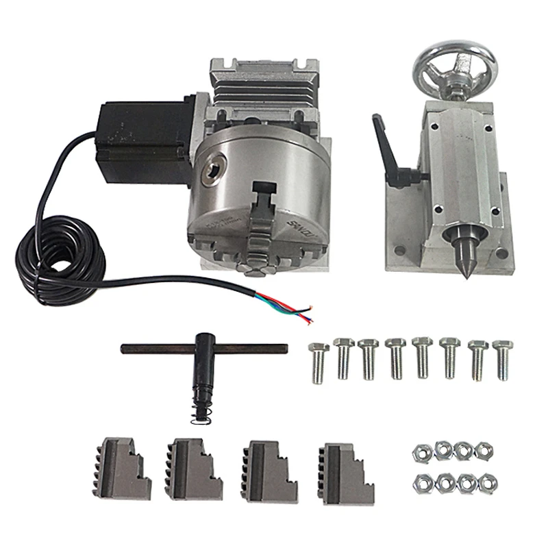 Cnc Router Rotary Axis | Cnc Dividing Head | Rotary 4th Axis | 4th Axis ...