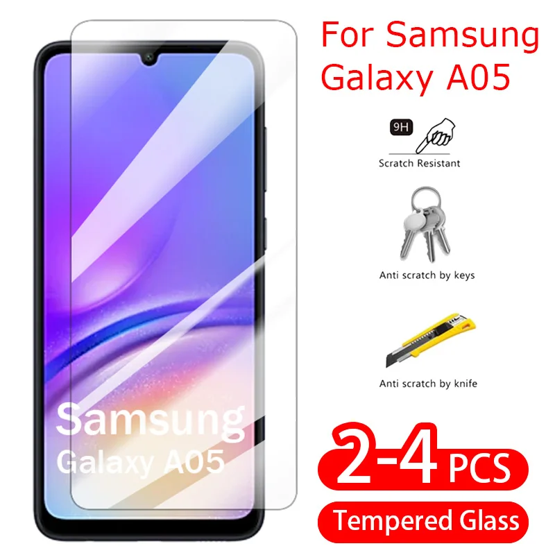 For-Samsung-Galaxy-A05-Screen-Protector-9D-Tempered-Glass-Phone-HD-Flim ...