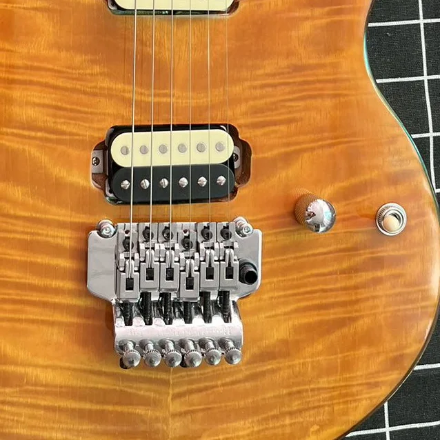 Olp-E-Gitarren-hals-Ahornholz-Rosenholz-Griffbrett-exquisite-Handwerks ...