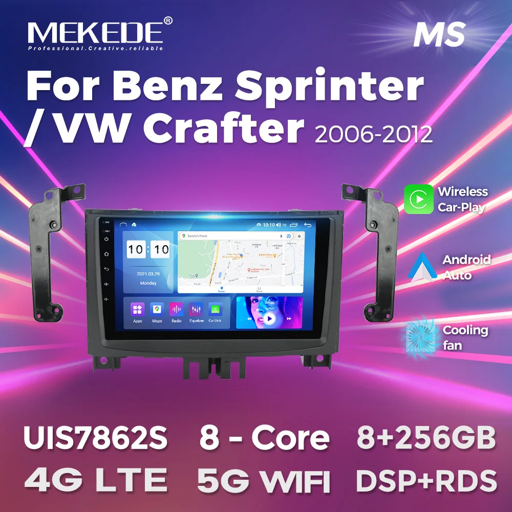 MEKEDE-8Core-wireless-Carplay-Auto-Car-Radio-Multimedia-Video-Player-for-Benz-Sprinter ...
