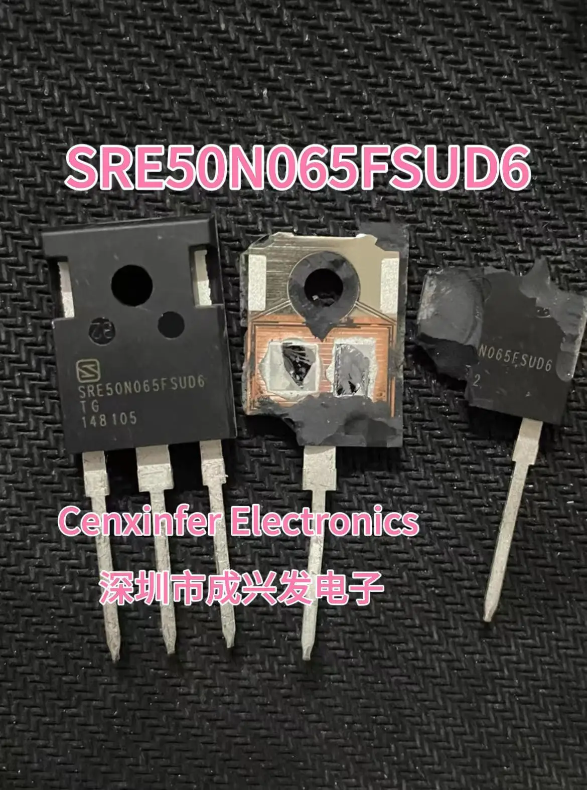 10PCS-SRE50N065FSUD6-TG-SRE50N065-50N065-TO-247-50A-650V-IGBT-MOS ...