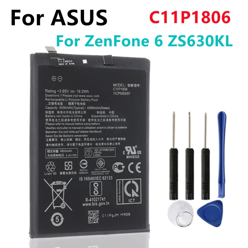 C11P1806-Original-Battery-High-Capacity-For-ASUS-ZenFone6-ZS630KL ...
