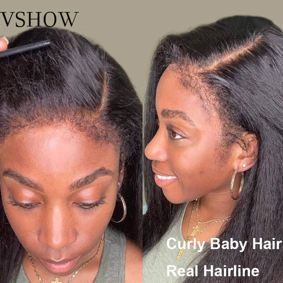 New-Launched-Type-4C-Hairline-HD-Lace-Front-Wig-Afro-Curly-Baby-Hair ...