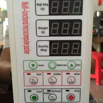 Control Panel For Racking Machine Tea Leaf Filler Powder Weighing And ...