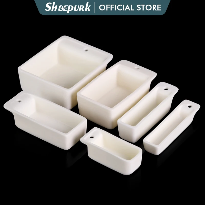 99-Alumina-Rectangular-crucible-with-holes-High-temperature-resistance ...