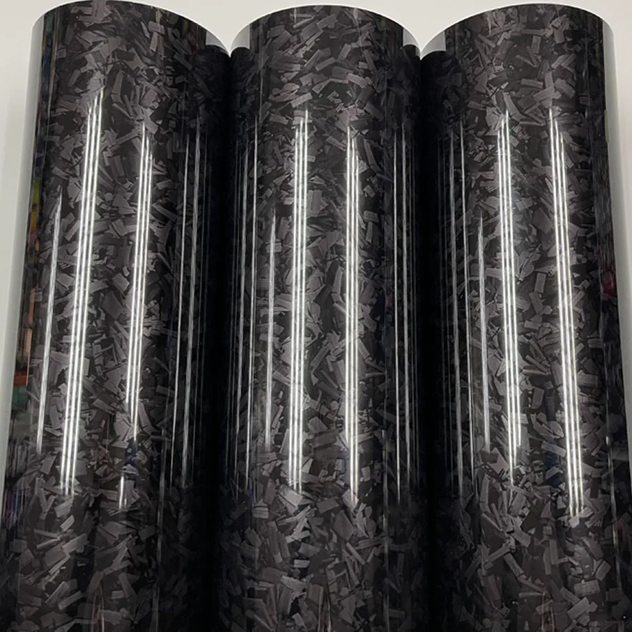 50CM-200-300-500CM-LOT-Glossy-PET-Forged-sticker-Super-Glossy-carbon ...