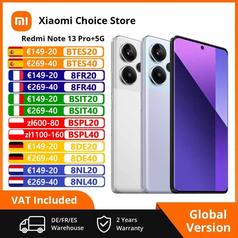 Xiaomi-Redmi-Note-13-Pro-Plus-Version-globale-5G-256-Go-512-Go-MTK ...
