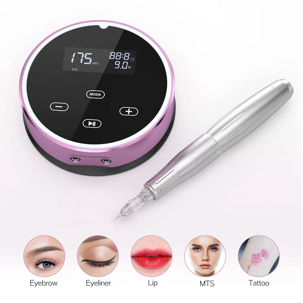 Newest BMX P30 Permanent Makeup Machine Tattoo Machine Kit Rotary Pen ...