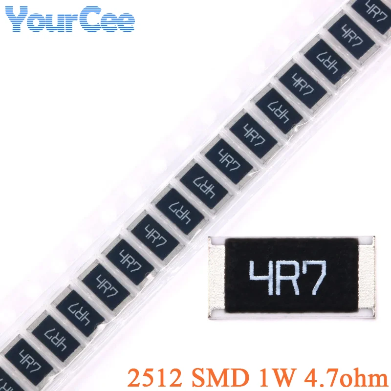 100pcs-20pcs-2512-4-7ohm-SMD-Resistor-4-7-ohm-4-7R-4R7-Chip-Resistance ...